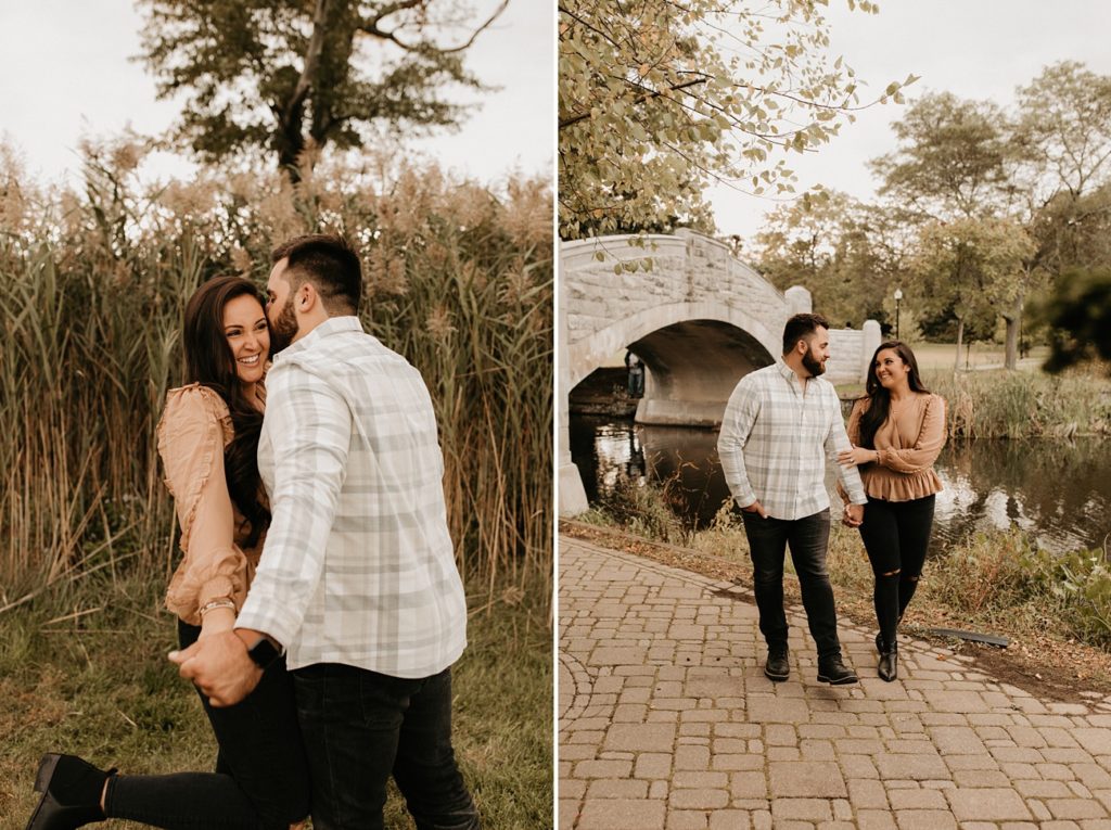 Fall Verona Park Engagement Session, NJ | Deandra & Jason | torikelner.com
