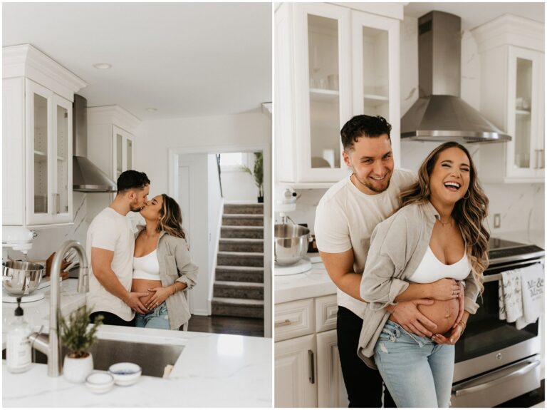 In-Home Maternity Session, PA | Hannah & Andrew | torikelner.com