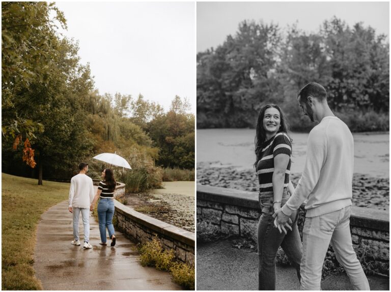 Rainy Fells Point Engagement Session, Baltimore, MD | Gina & Sam ...